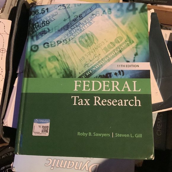 Other | Federal Tax Research Hardcover By Sawyers Roby Very Good | Poshmark